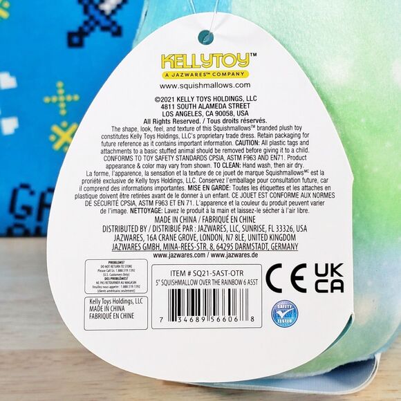 Squishmallows | Toys | Squishmallow Zinx The Alien 5 Ultrasoft Stuffed ...